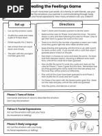 Feeling Charades | PDF | Emotions | Body Language