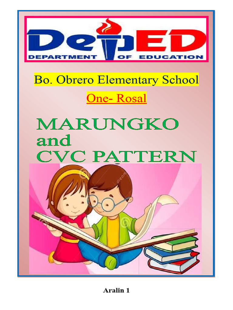 Marungko and CVC Pattern | PDF