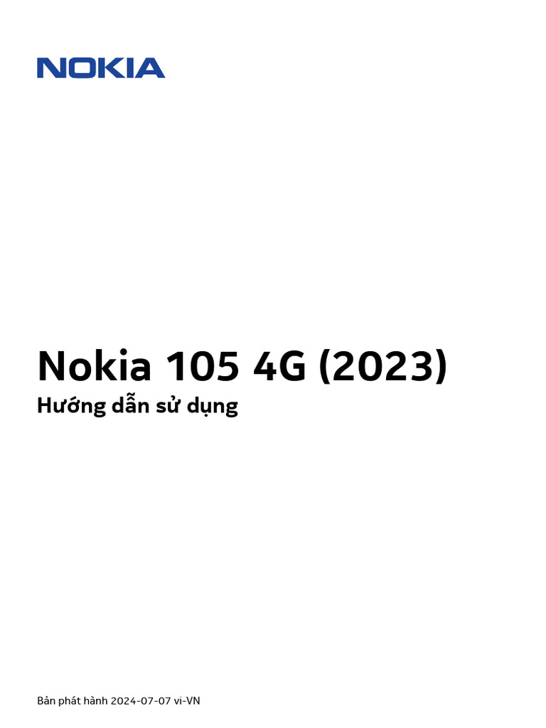 User Guide Nokia 105 4g User Guide | PDF