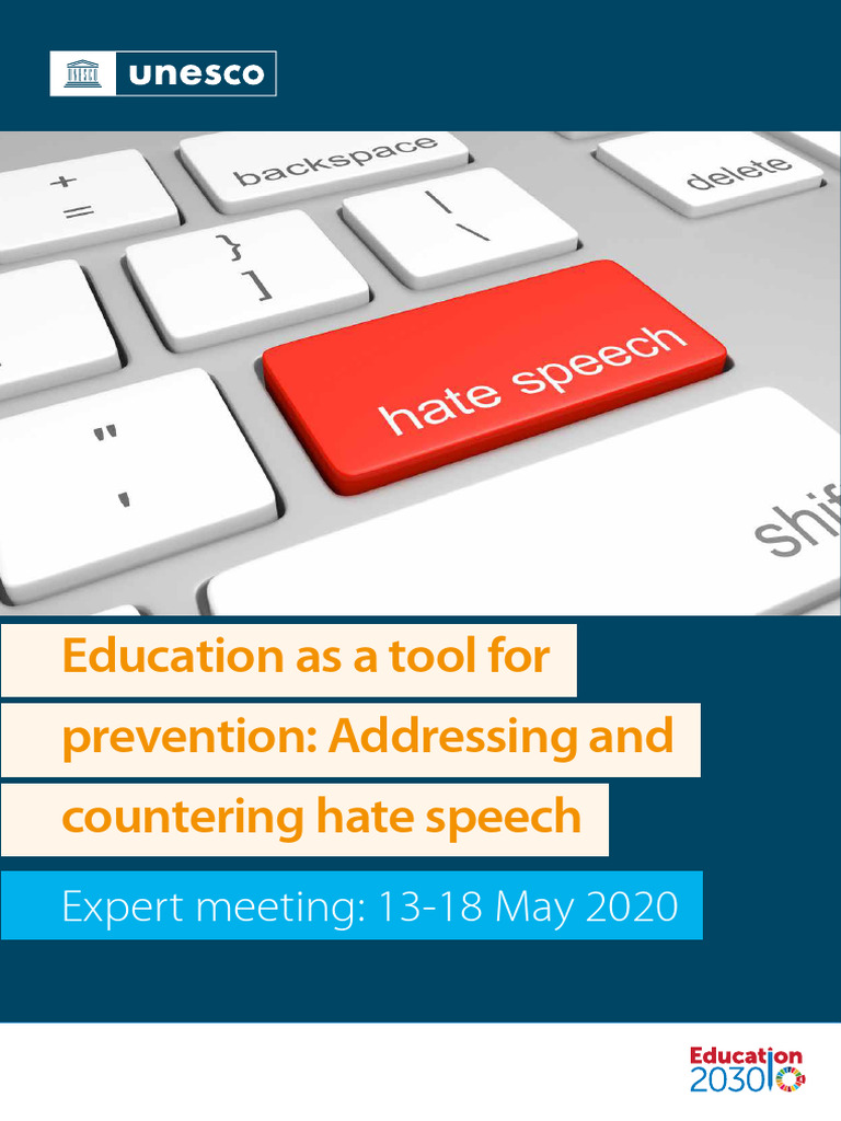 Countering Hate Speech Through Education | PDF | Hate Speech | Hatred
