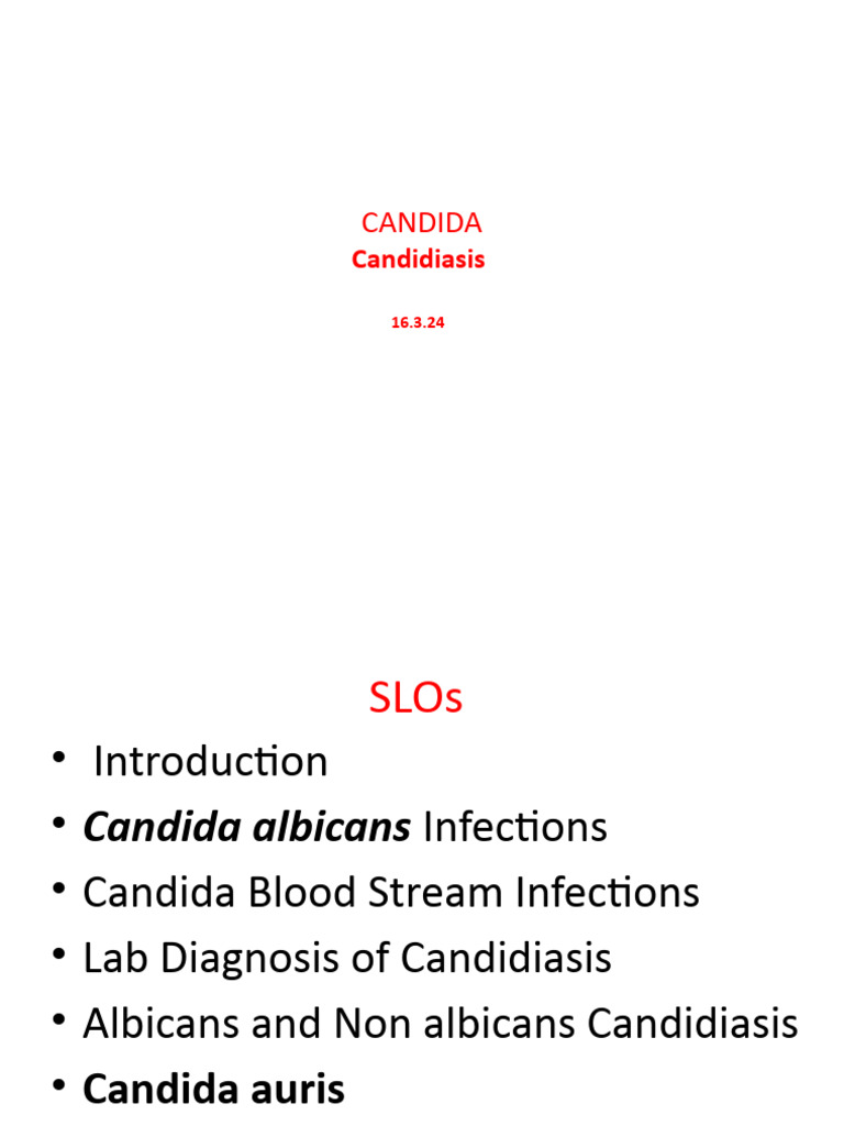 @ Candida - CR | PDF | Candidiasis | Candida (Fungus)