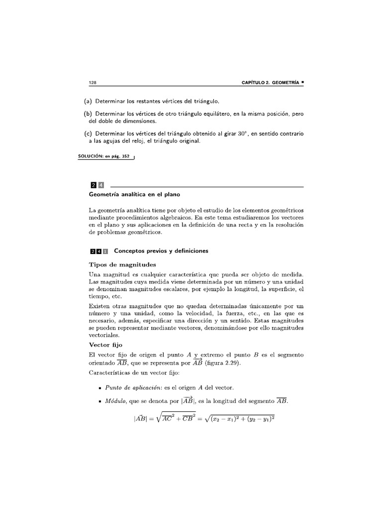 Geom Tria Plano | PDF