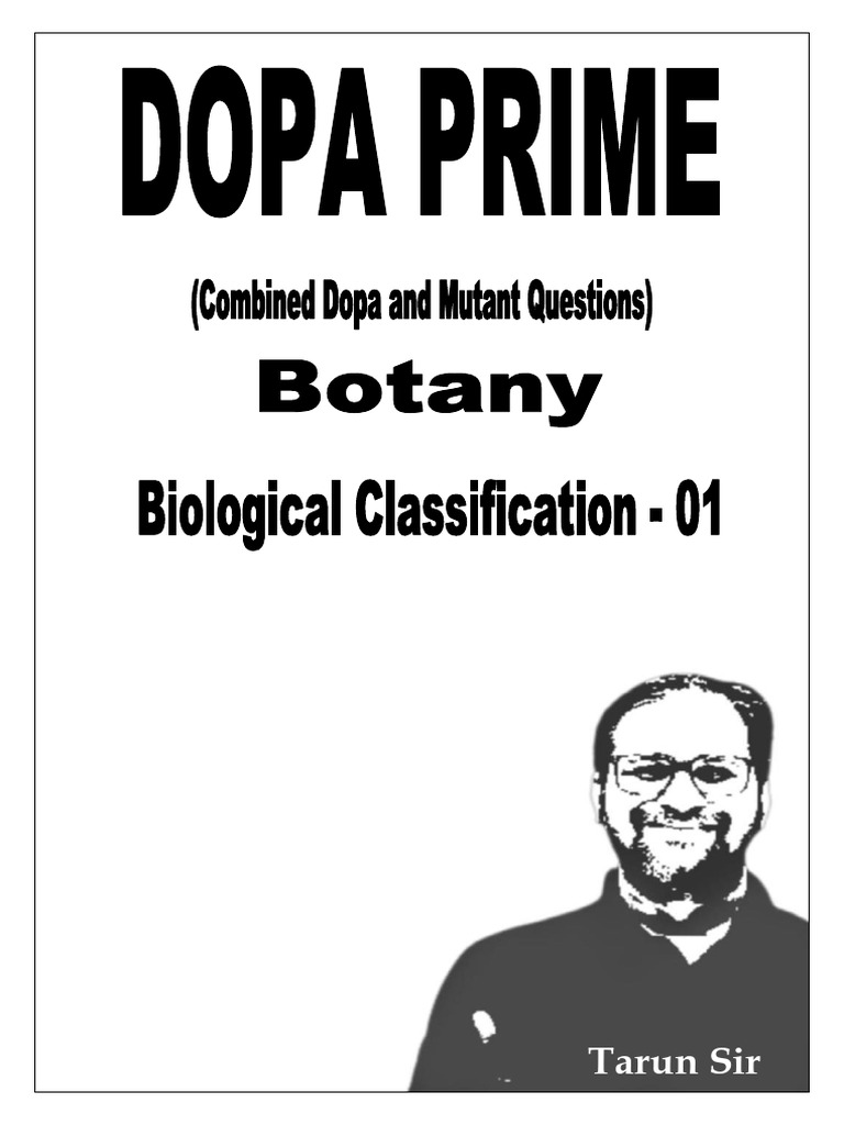 DOPA_Biological Classification (New) | PDF | Fungus | Spore