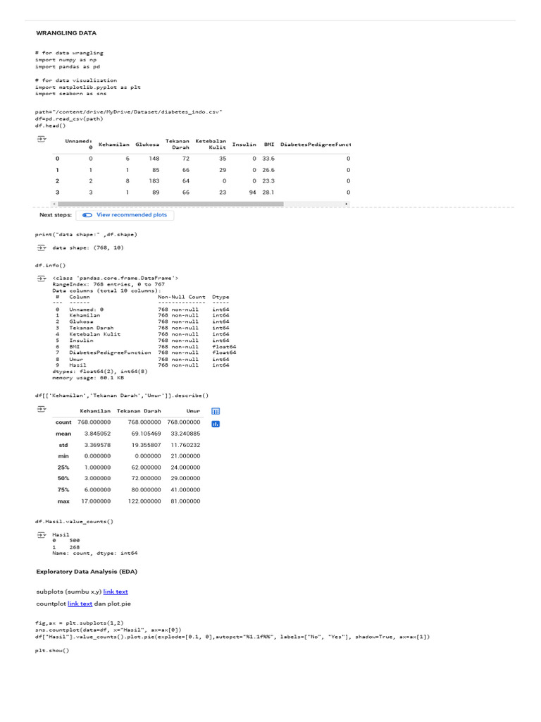 Materi Analisis Data - Colab | PDF | Data Analysis | Computing