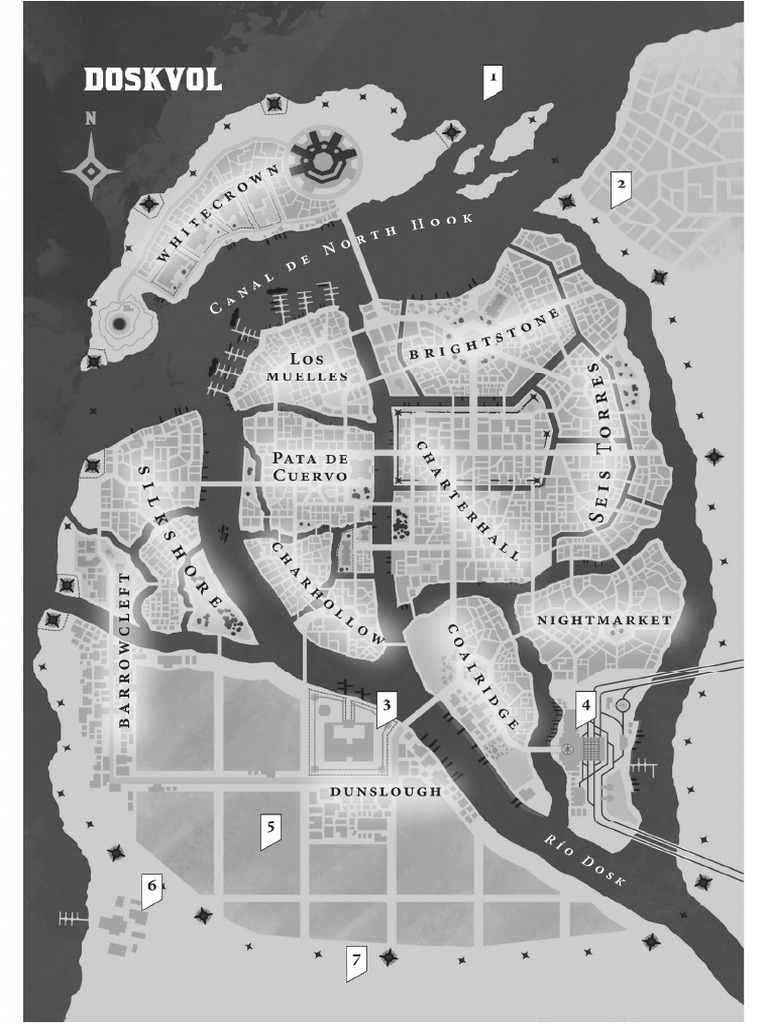 Mapa Doskvol | PDF