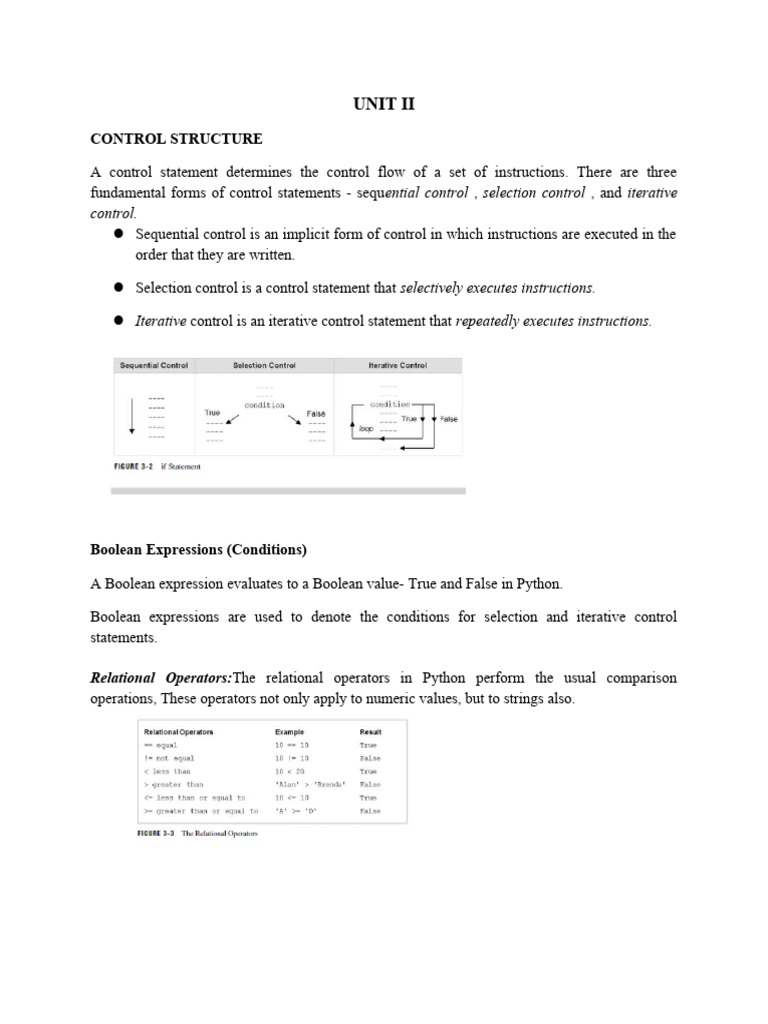 Software Book | PDF | Boolean Data Type | Control Flow