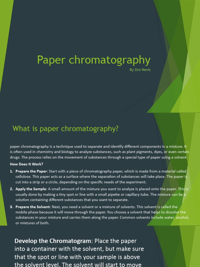 Paper Chromatography | PDF