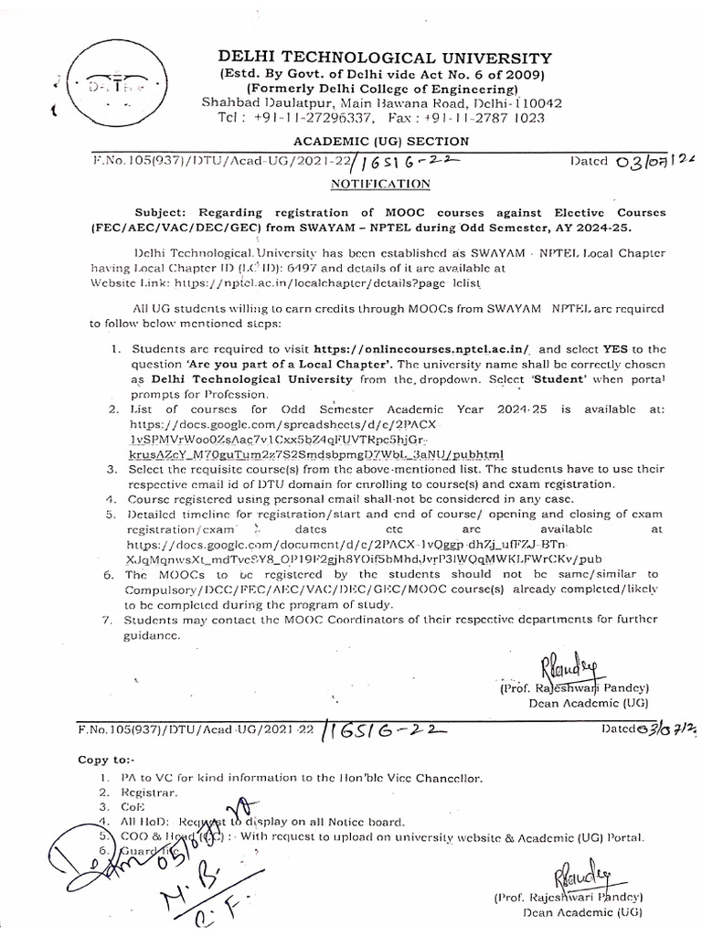 MOOC Registration | PDF