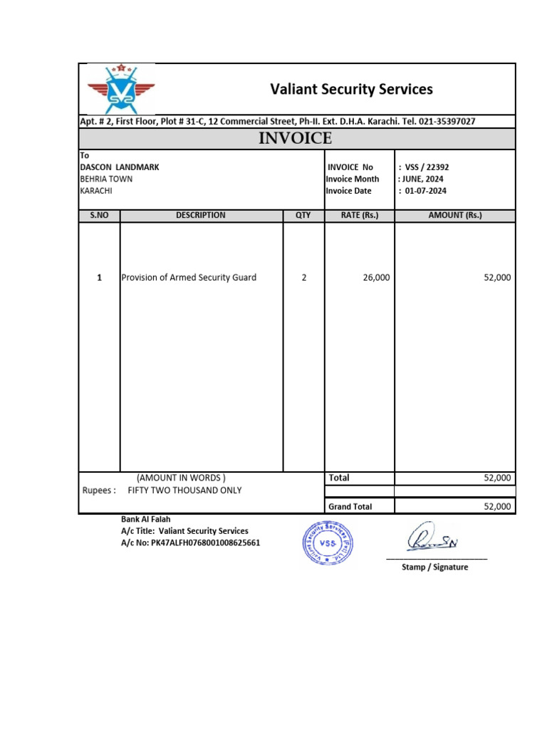Descon Construction June Invoice 2024 | PDF | Rupee | Economy Of Asia