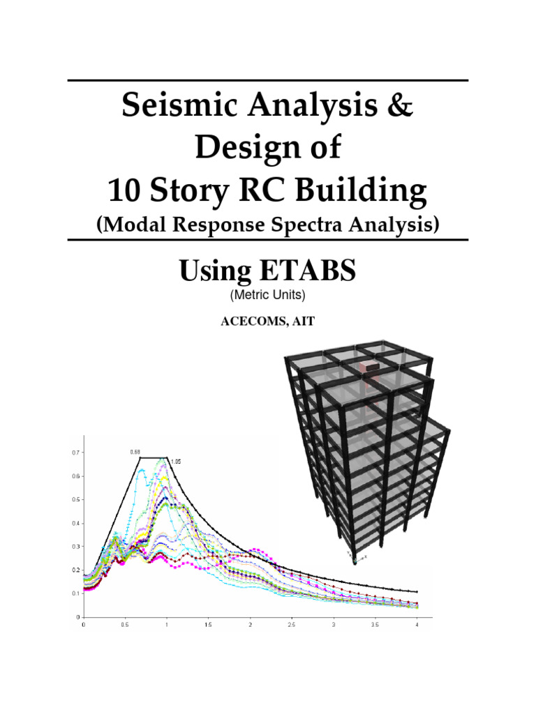 Seismic Analysis & Design of 10 Story Building | PDF | Beam (Structure ...