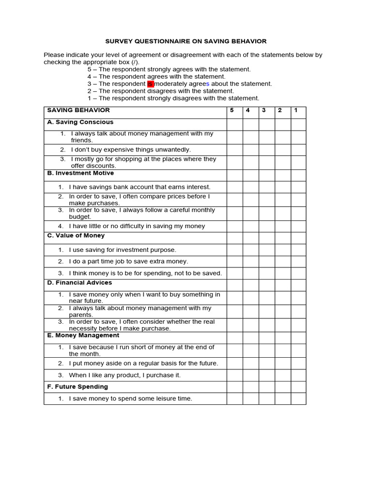 FINAL VALIDATED - Survey Questionnaire - RG1 - BSA3 - Cabilis Et Al ...
