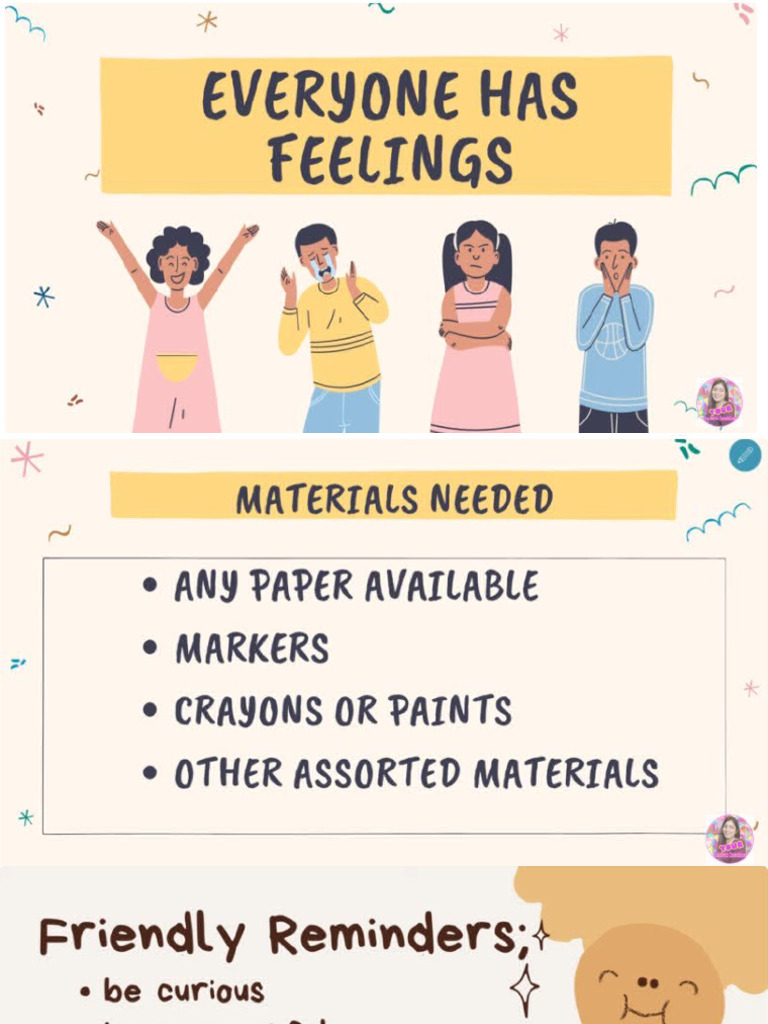 Everyone Has Feelings PPT Jhs | PDF