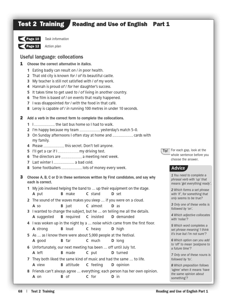 Collocations Exercises | PDF | Adverb | Phrase