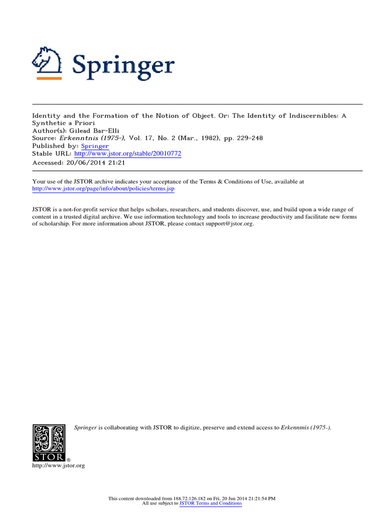 Springer: Springer Is Collaborating With JSTOR To Digitize, Preserve ...