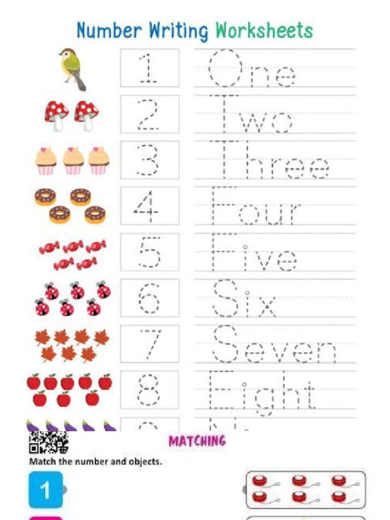 Number Worksheet | PDF