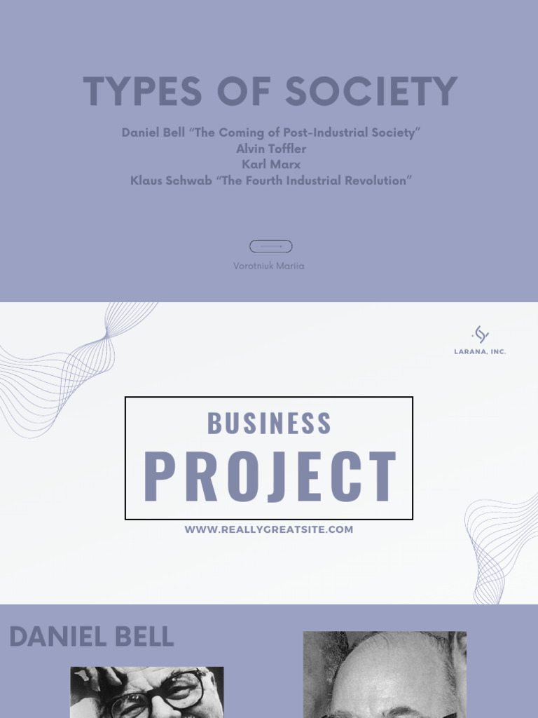 Types of Society. Project | PDF | Society | Economies