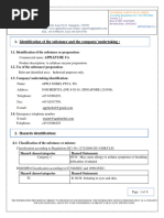 TSCA PFAS Declaration Template | PDF | Chemical Substances ...
