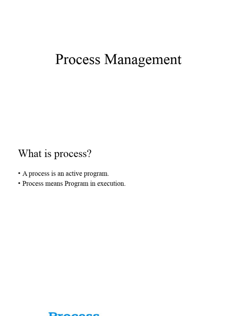 Unit 2 Process Management | PDF | Thread (Computing) | Process (Computing)
