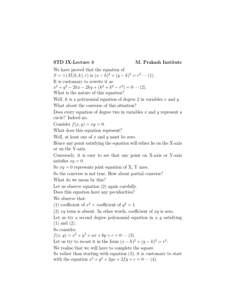 Maths L3 MPA 9th | PDF | Equations | Cartesian Coordinate System