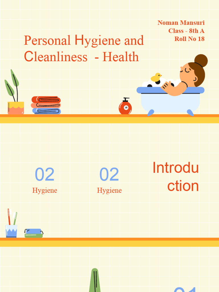 Personal Hygiene and Cleanliness - Health - Pre-K by Slidesgo | PDF