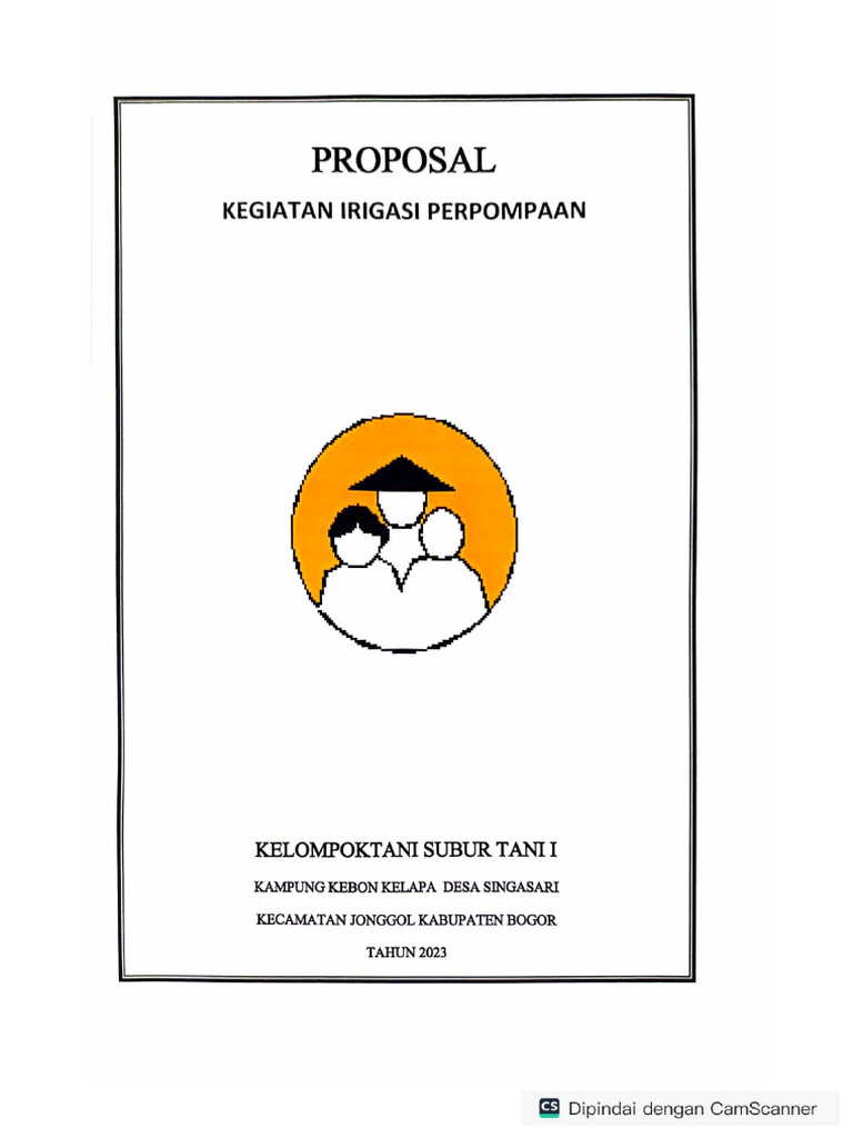 Proposal - Poktan Subur Tani I | PDF
