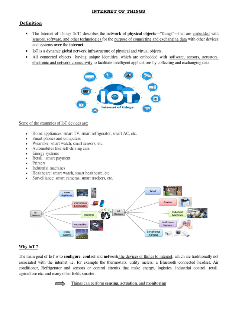 Physical Design of IoT Explained | PDF | Internet Of Things | Computer ...