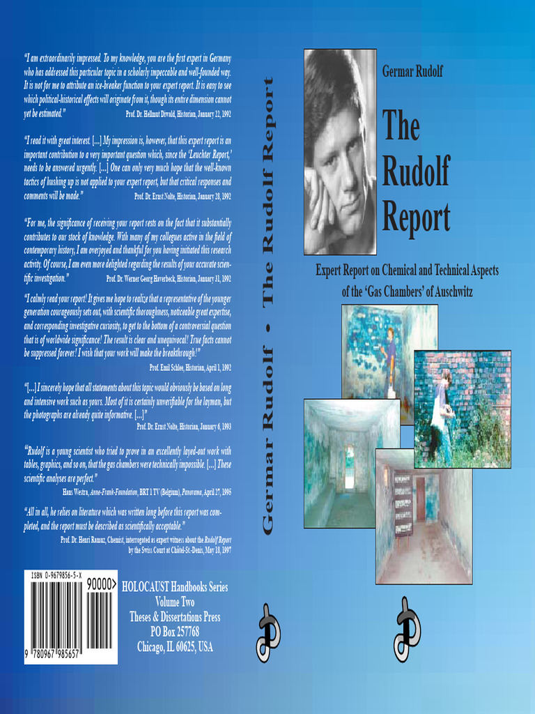 The Rudolf Report - TRADUCIDO | PDF | Cianuro | Pena capital