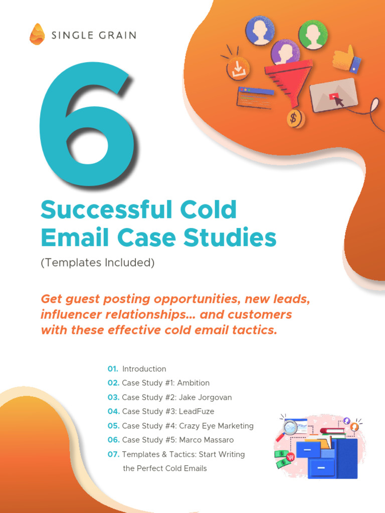 6 Cold Email Case Studies Ebook | PDF | Human Communication | Computer ...