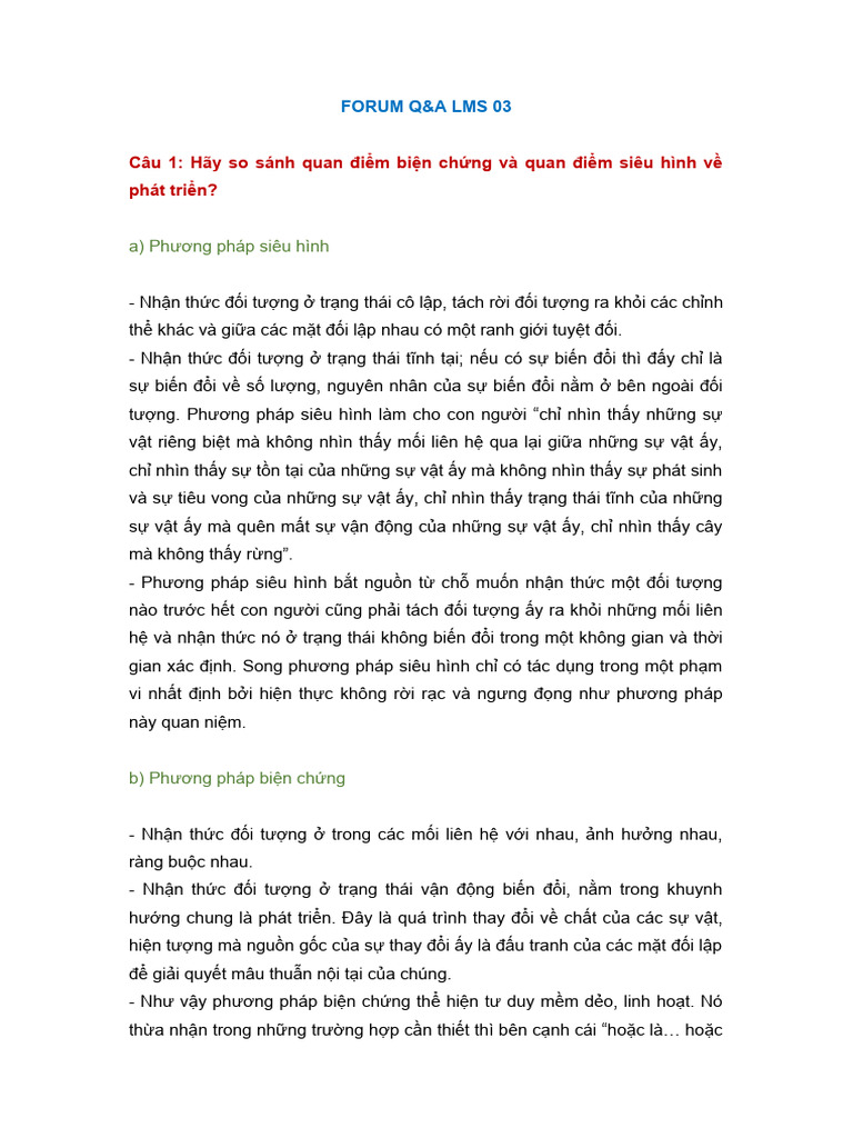 Forum Qa LMS 03 | PDF