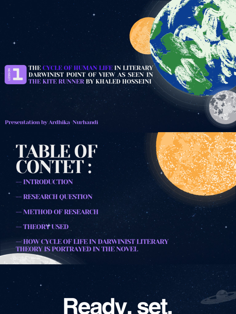 The Cycle of Human Life in Literary Darwinist Point of View As Seen in ...