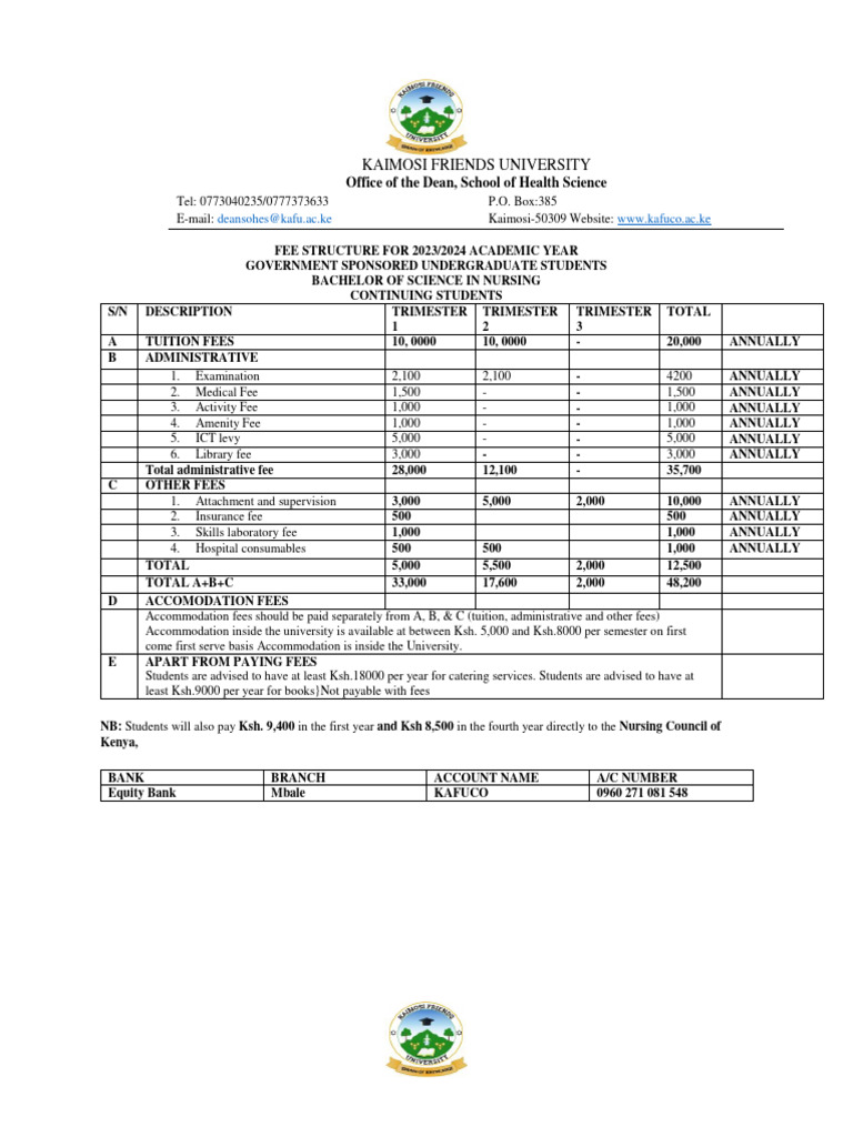 Fee Structure | PDF | Fee | Banks