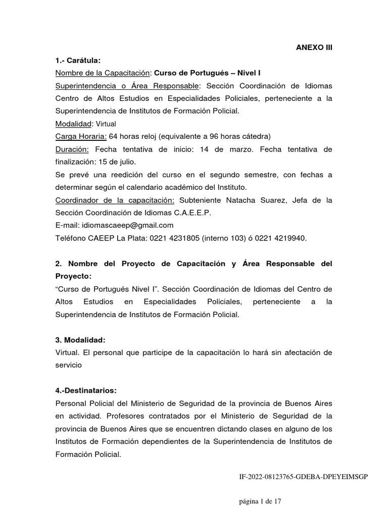 Anexo III | PDF | Enseñando | Brasil