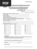 2025 KJSEA RETURN ENVELOPE | PDF