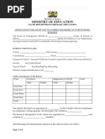 SHA Application Form | PDF