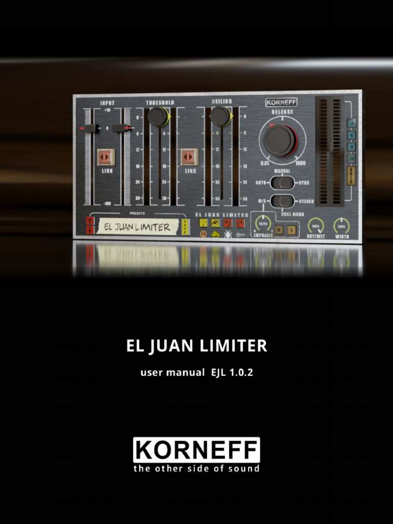 EJL 1.0.2 Manual | PDF | Equalization (Audio) | Sound Technology