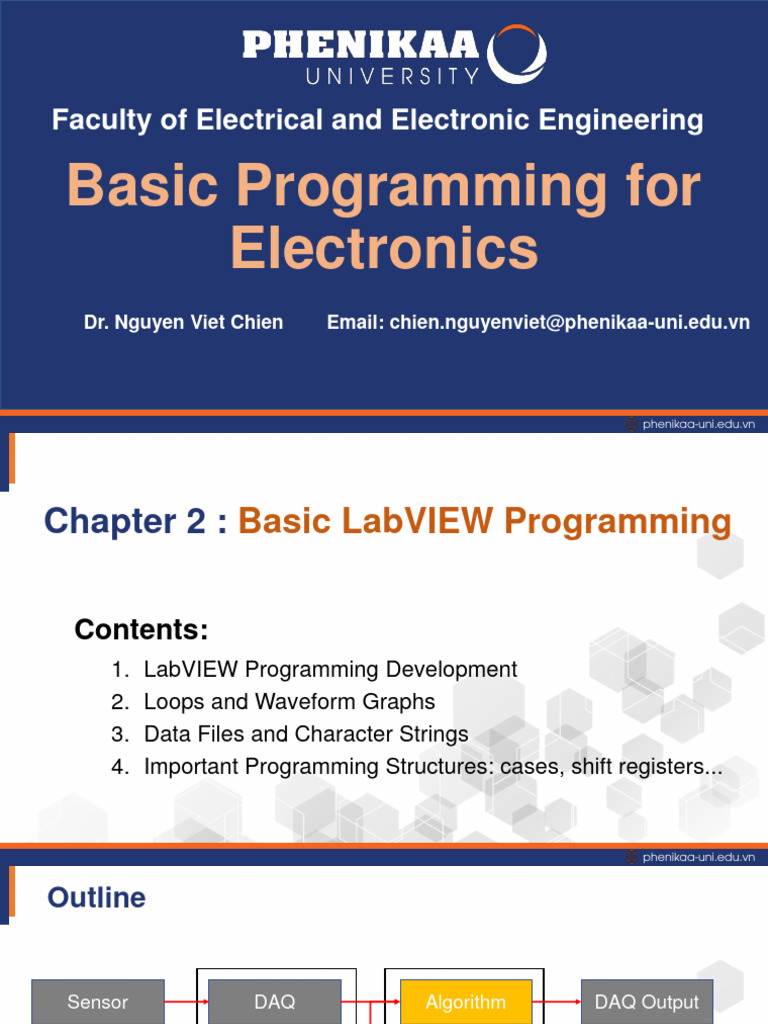 Basic Programing For Electronics-Chap 2-1-2024 | PDF | Computer ...