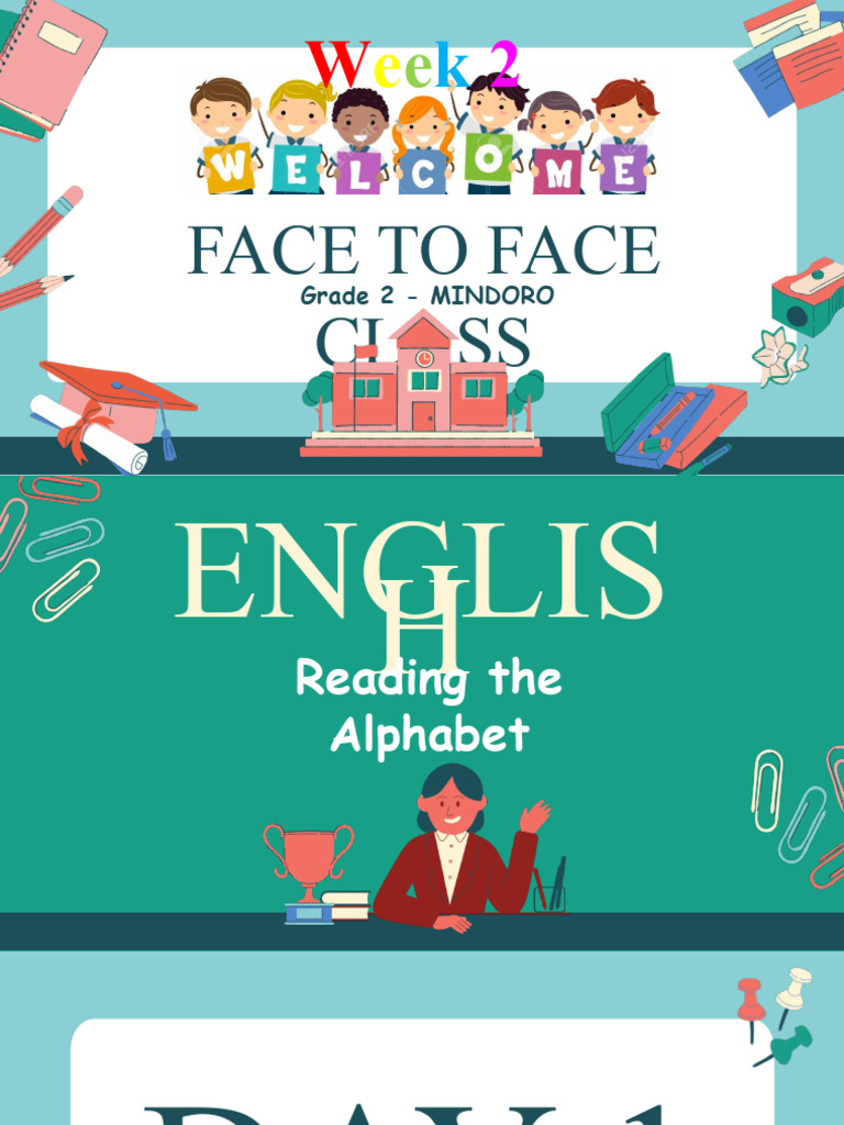 Week2 English | PDF | English Language | Alphabet