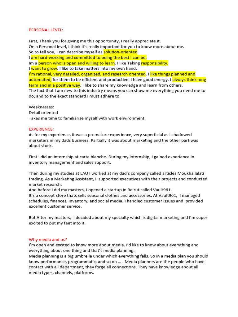 Personal Level | PDF | Marketing | Digital Marketing