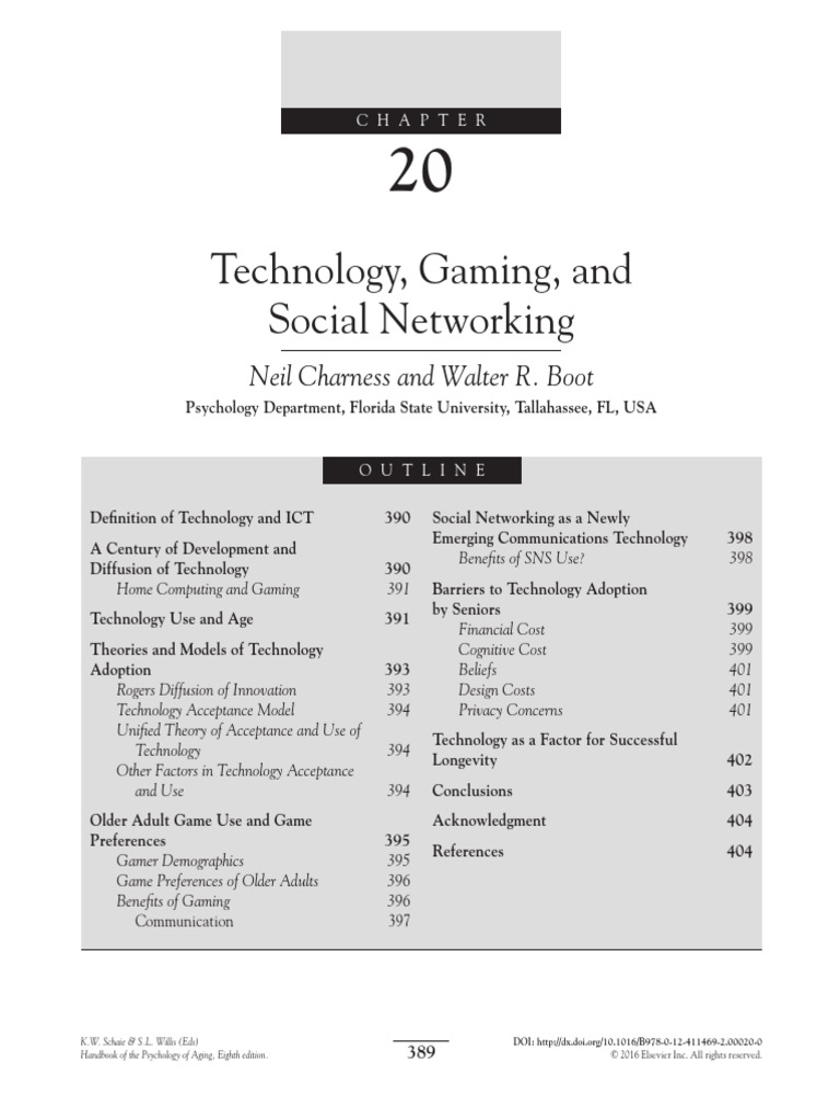 Charness 2016 | PDF | Social Networking Service | Computer Network