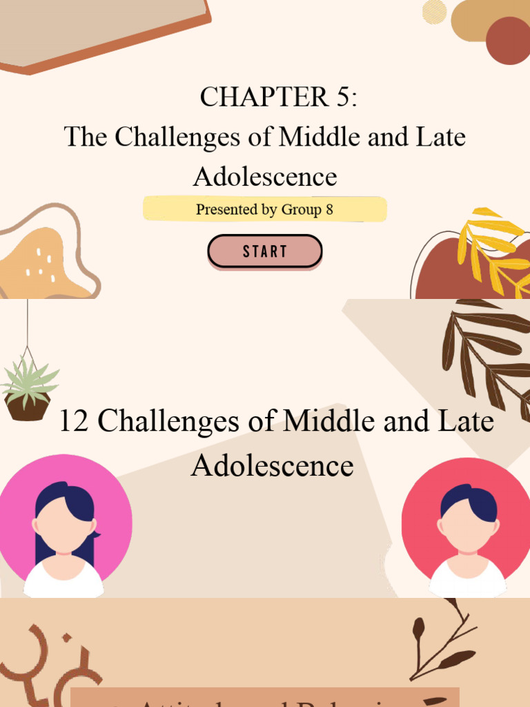 Chapter 5 | PDF | Adolescence | Self Esteem