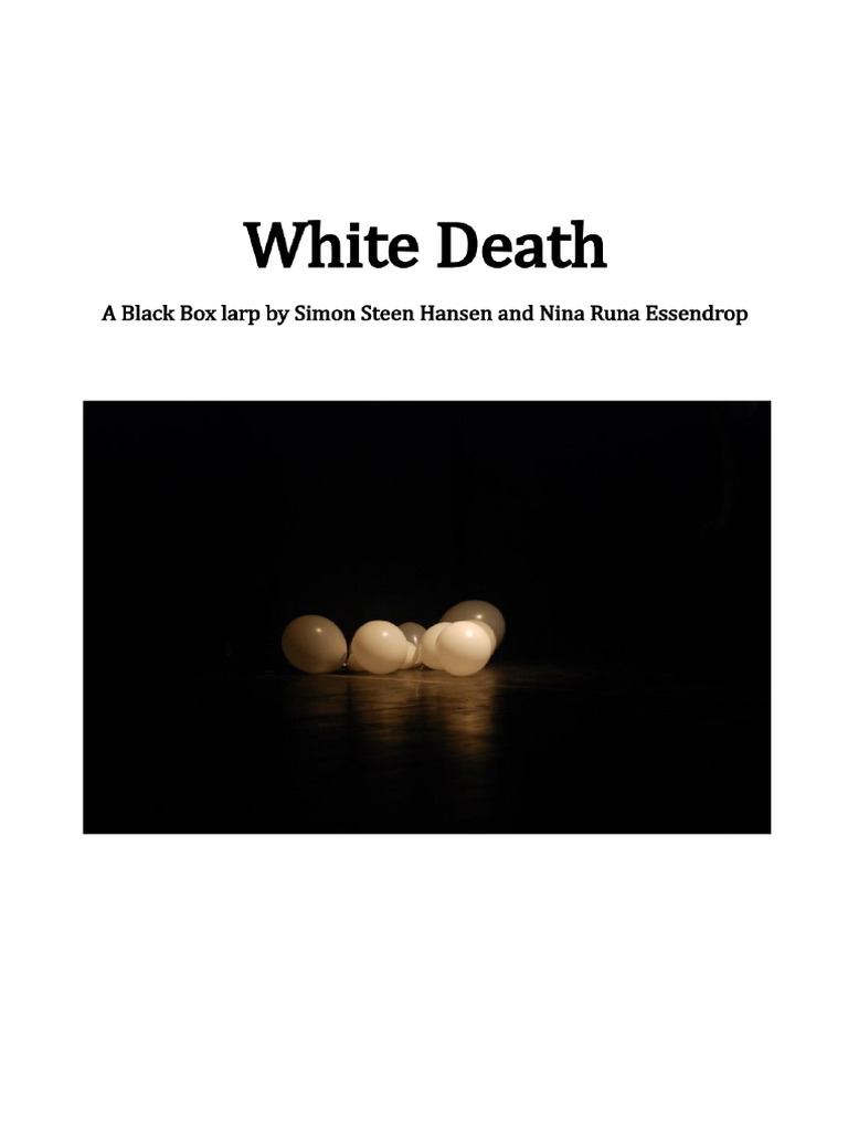 White-Death - LARP | PDF