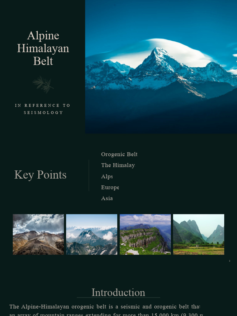 Alpine Himalayan Belt | PDF | Alps | Himalayas