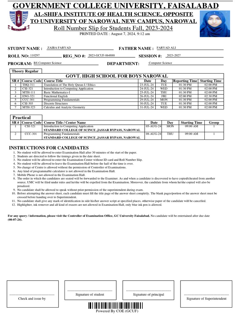 Roll - Slip - 2024-08-07T091316.159 | PDF | Computing