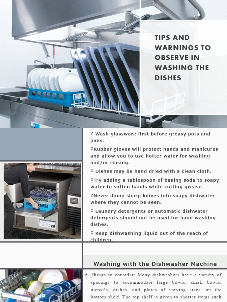 Maintenance of Kitchen Tools Equipment | PDF | Dishwasher | Home
