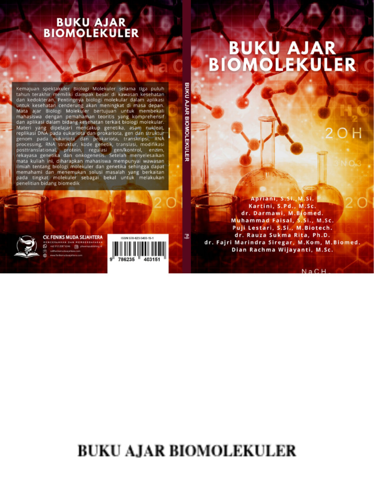 Buku Ajar BioMol Full Cover PDF Highlighted | PDF