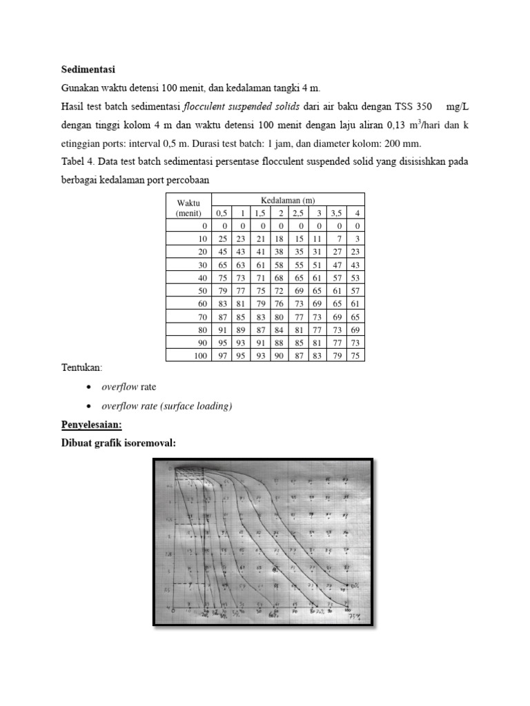 Sedimentasi Dan Ion Exchange | PDF