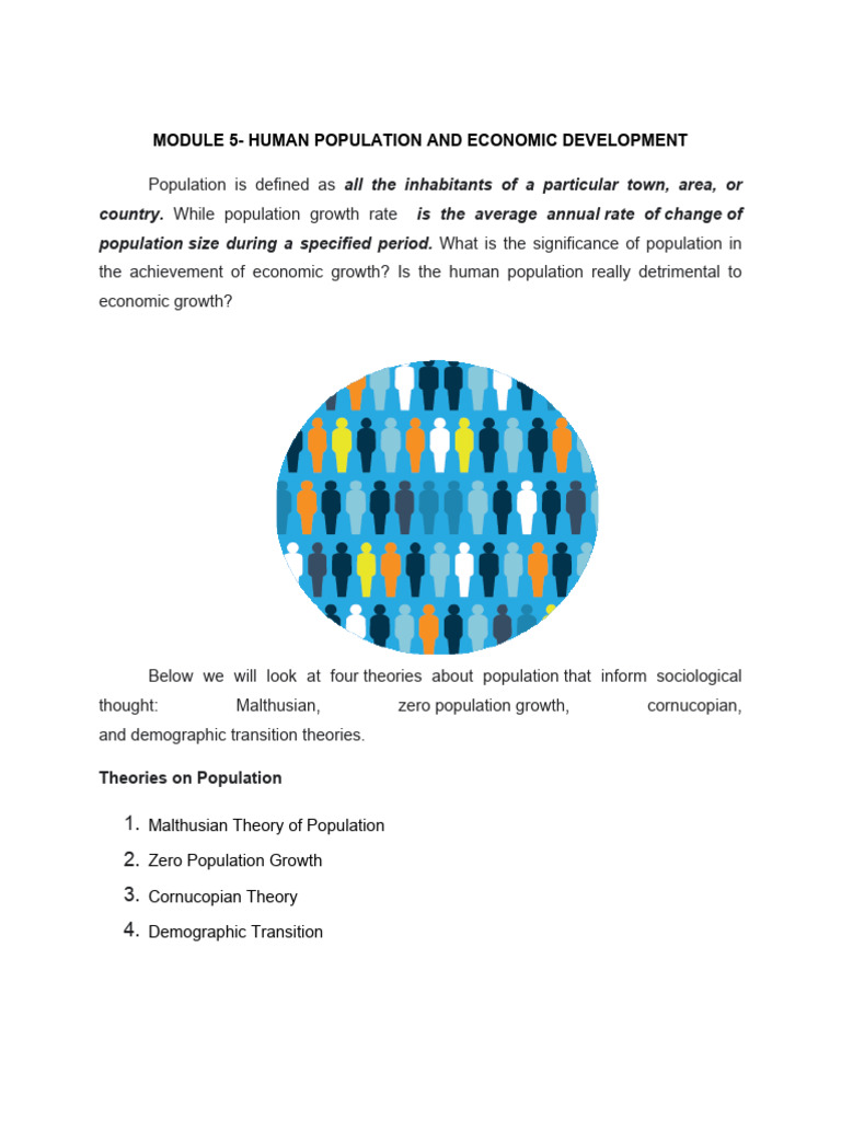 Be 3 Eco Dev - Module 5 | PDF | Economic Growth | Economies
