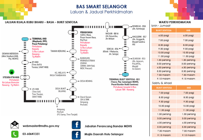 Jadual Bas Smart Selangor | PDF