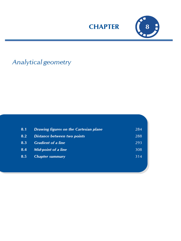 Siyavula10 8 Analytical-Geometry | PDF | Cartesian Coordinate System ...