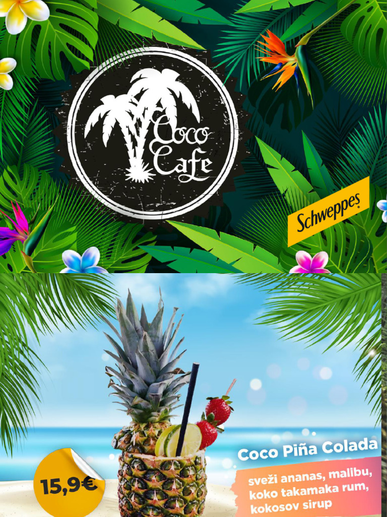 CocoCafe Cenik a5 2022 | PDF | Martini (Cocktail) | Bartending